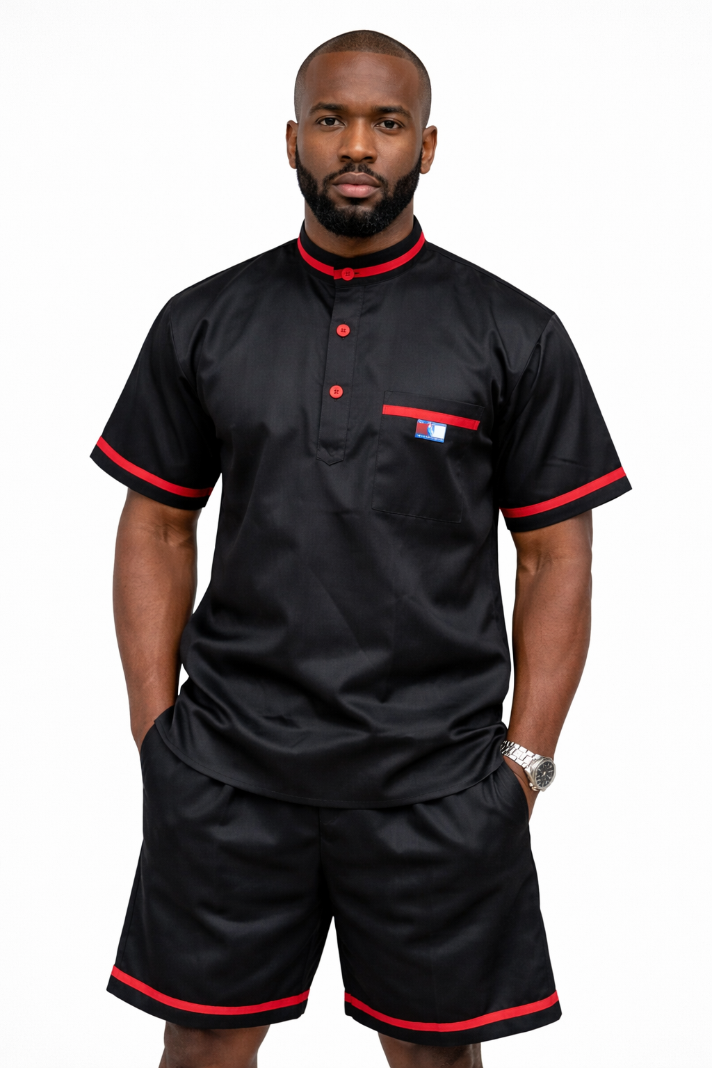 2-Piece Black Kitchen Suit – Chef & Hospitality Workwear Set – Family ...