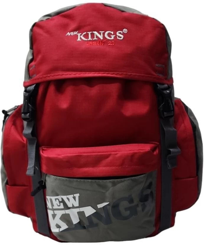 New Kings School Backpack 25 L – Red | Durable Student Bag | Family ...